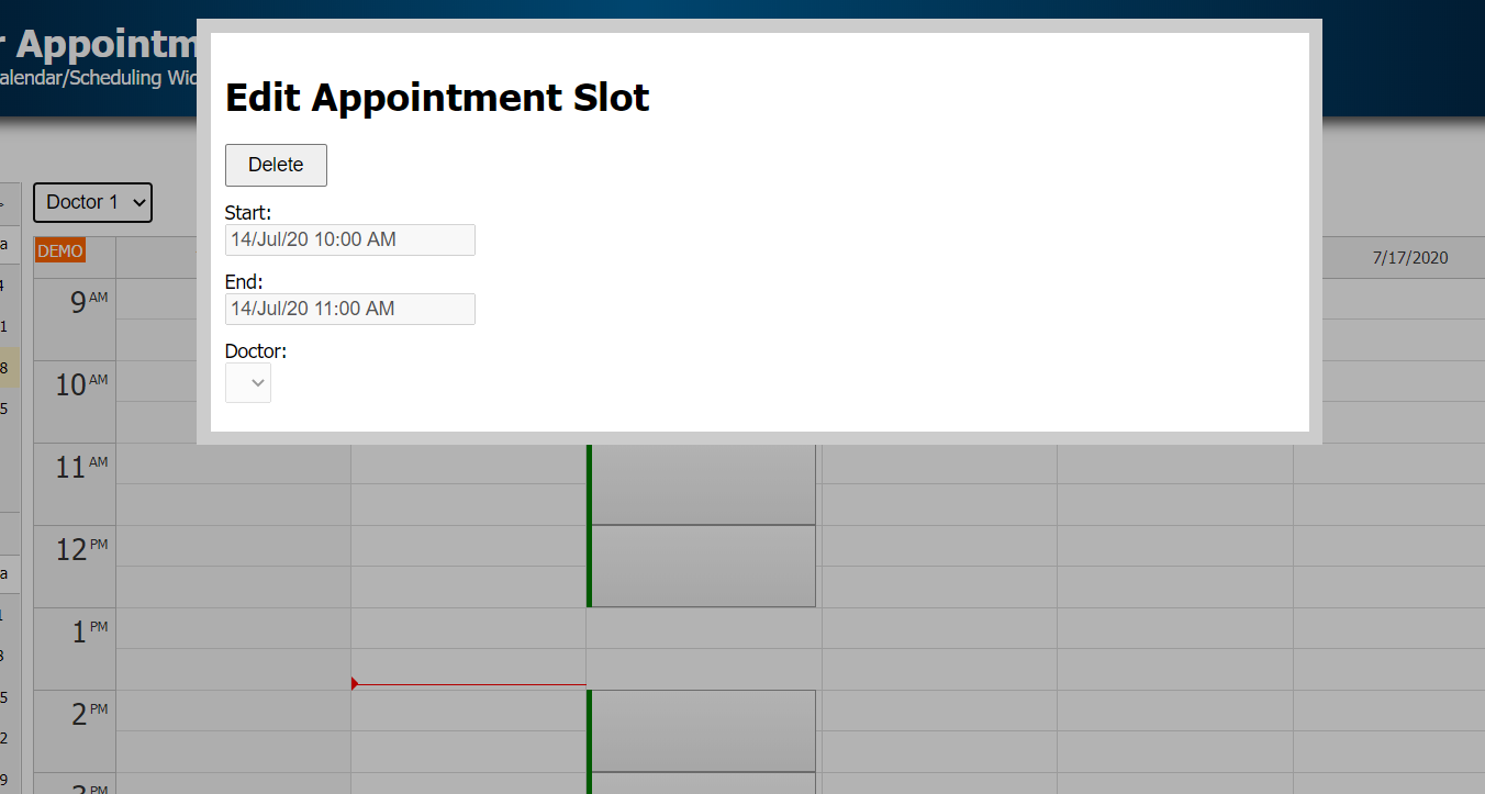 Edit Appointment Screen Not Showing All Fields DayPilot Forums 